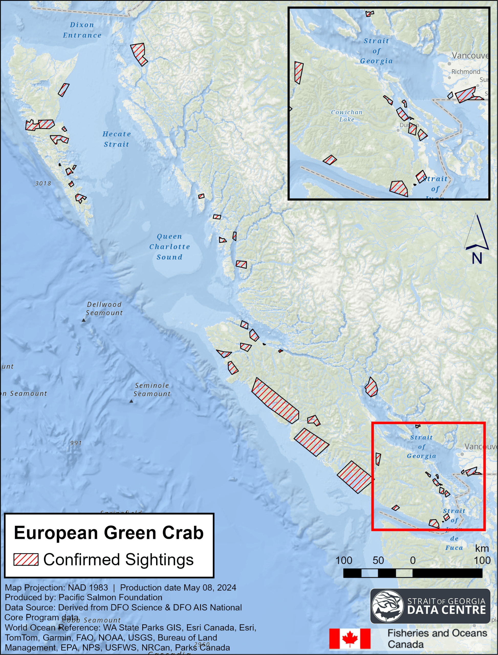 European Green Crab - PSF Marine Data Centre
